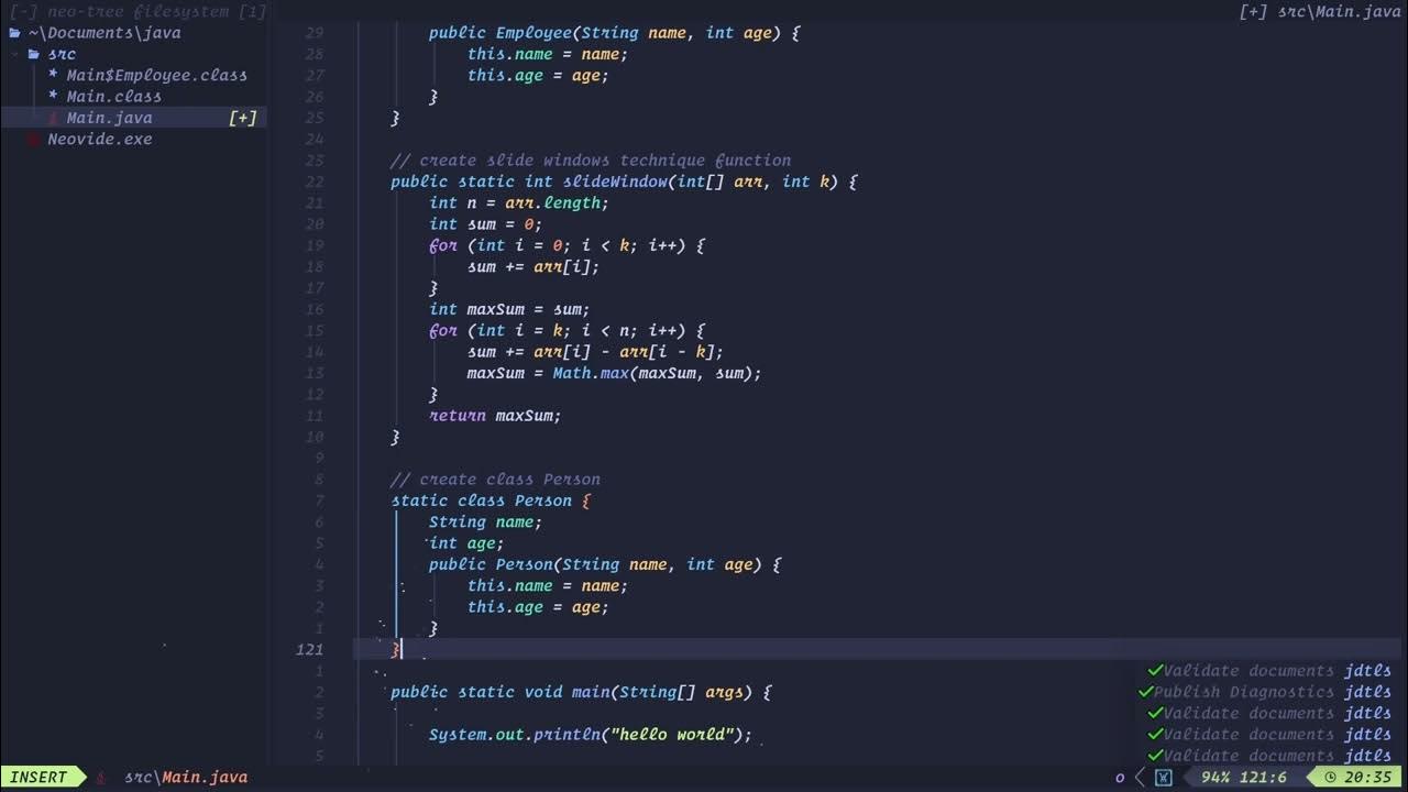 [Demo] Neovim as a Java IDE - YouTube