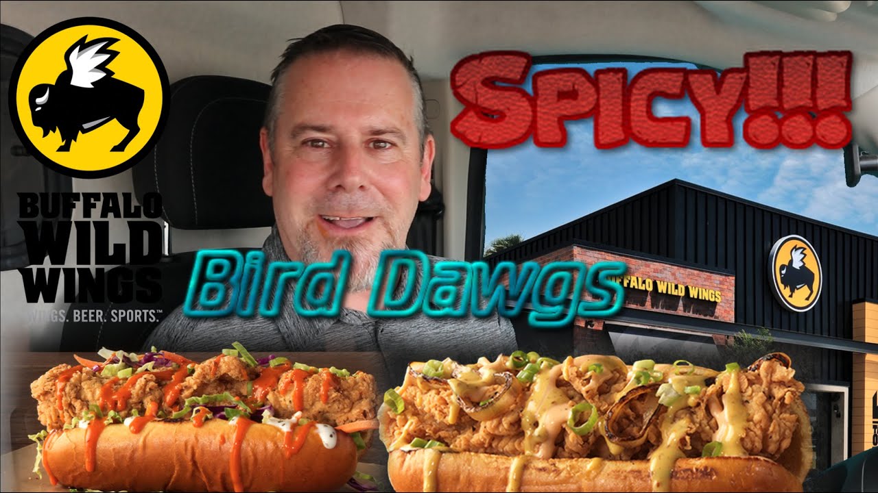 NEW Bird Dawgs at Buffalo Wild Wings, Loaded and Buffalo, SPICY - YouTube