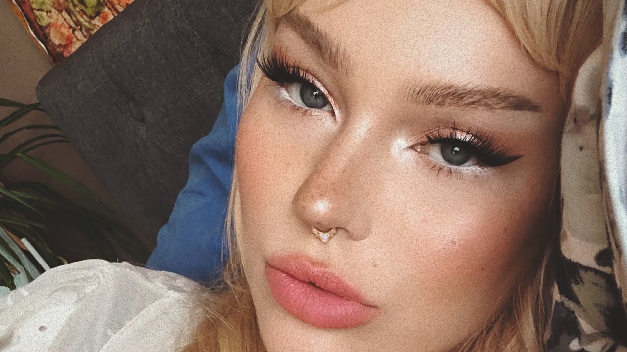 easy, peachy, in-depth makeup tutorial / everyday makeup - YouTube