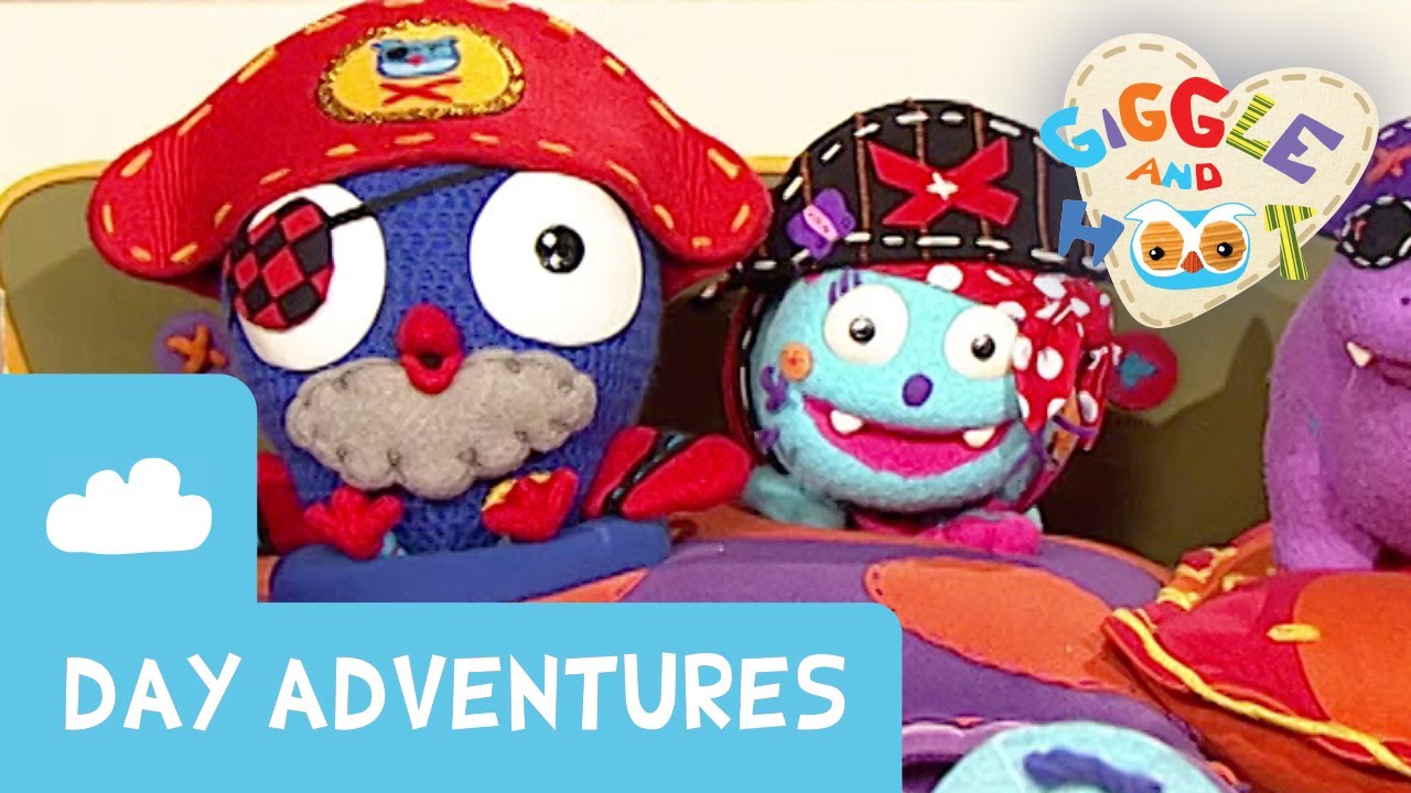 Giggle and Hoot: Mini Pirate School Calls | Day Time Adventures - YouTube