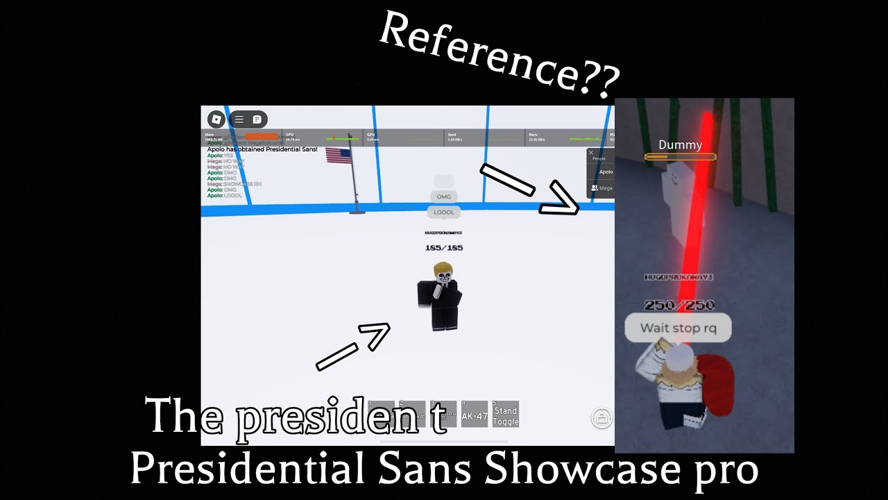 Presidential Sans Showcase + How to get (Undertale Evolutions) - YouTube