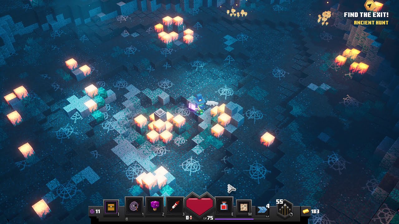 Minecraft Dungeons Ancient Hunts | Abominable Weaver - YouTube