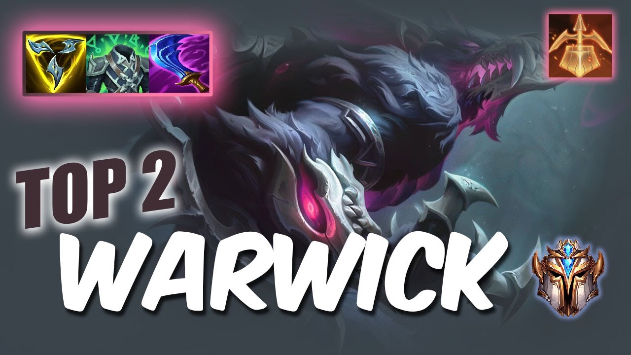 [Wild Rift] Warwick jungle top 2 - S10 Challenger ranked game + build ...