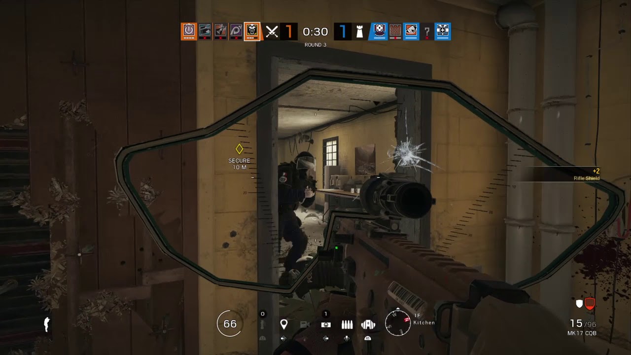 Noob at R6S gets first double kill - YouTube