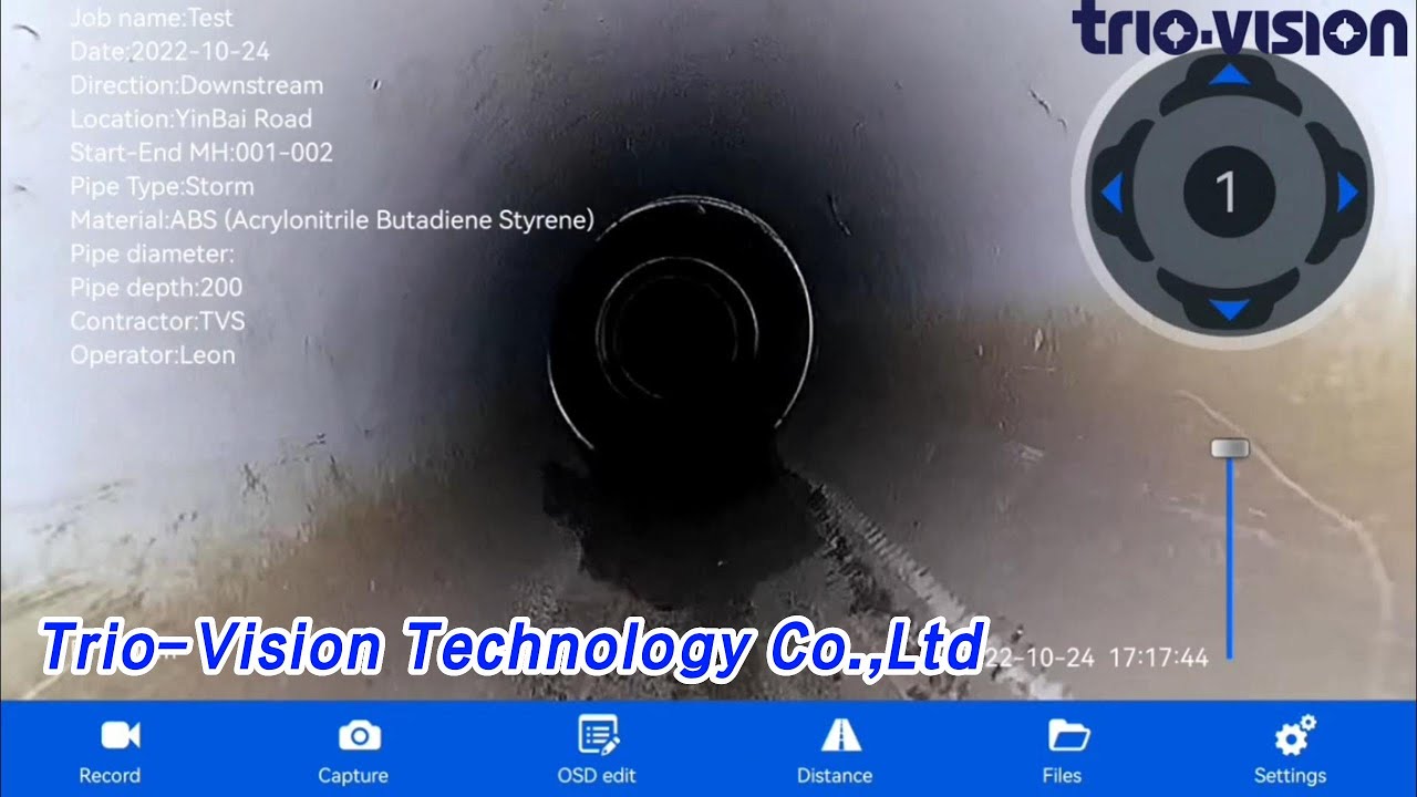 Pushrod Pipe Inspection Camera System Rotate IP68 High Definition - YouTube