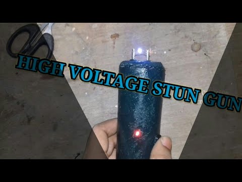 How to make stun gun at home // teaser gun - YouTube