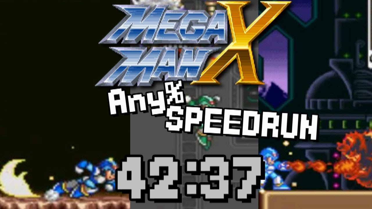 Mega Man X Any% Speed Run in 42:37 - YouTube