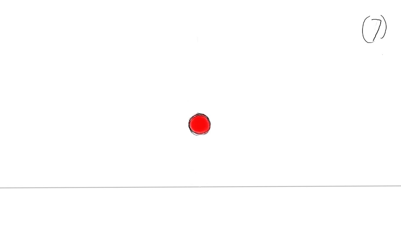 Heavy ball bounce animation - YouTube