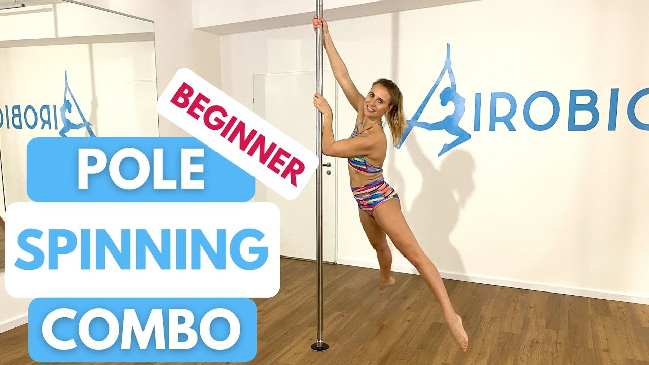 Pole Beginner Spinning Combo | Pole Dance Tutorial - 3 Drehungen - YouTube