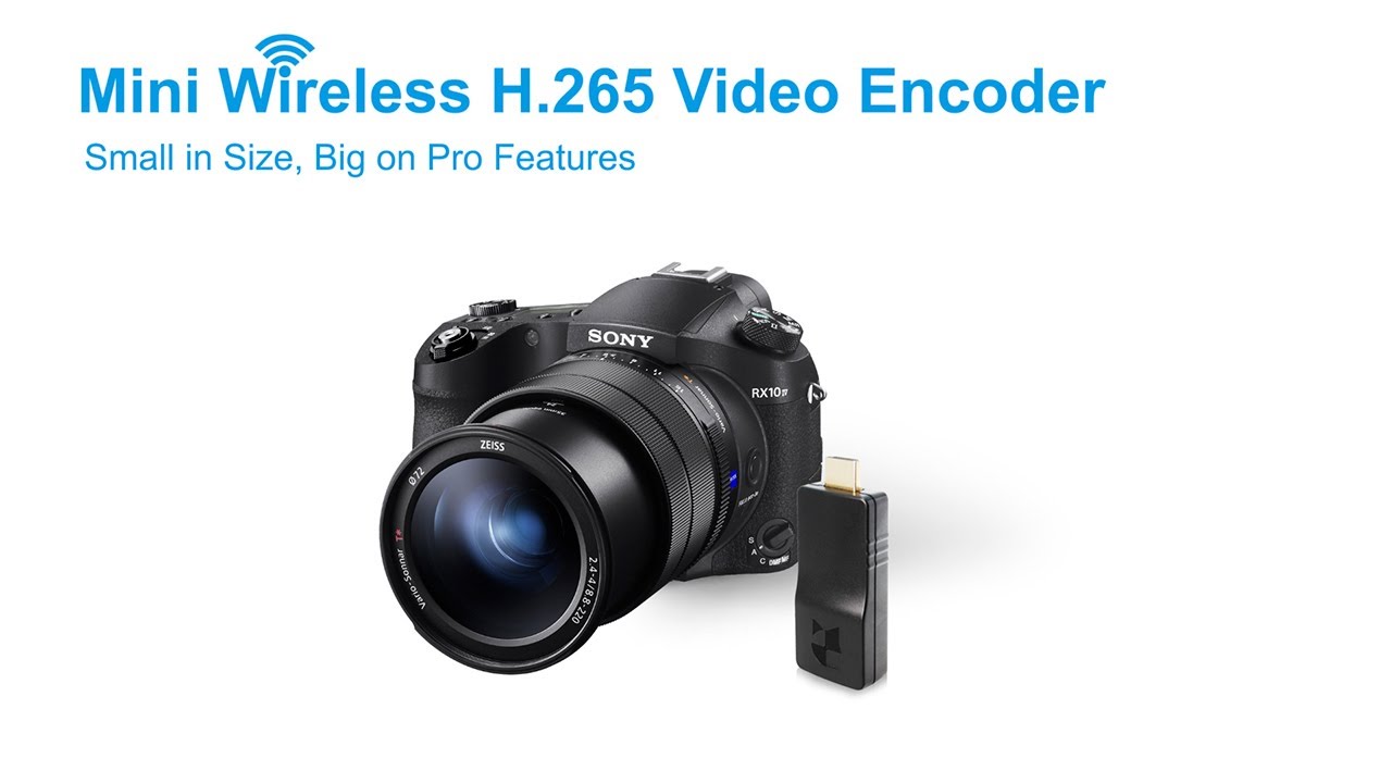 DDMALL Wireless Video Encoder, the Smallest Wireless Live Streaming ...