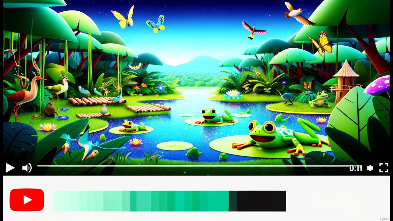 Ribbit, Ribbit, Little Frog Happy - YouTube