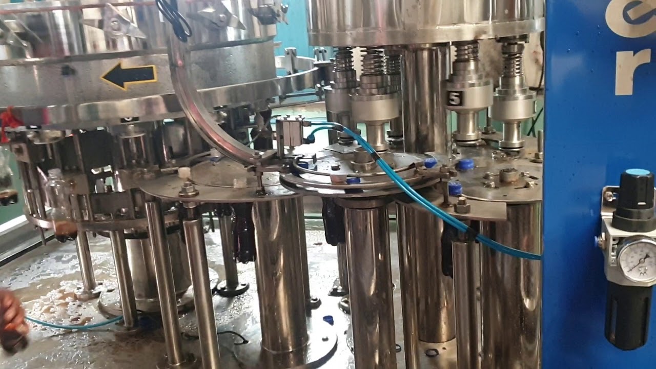 CSD FILLER CAPPER SOFTDRINK 9813380384 - YouTube
