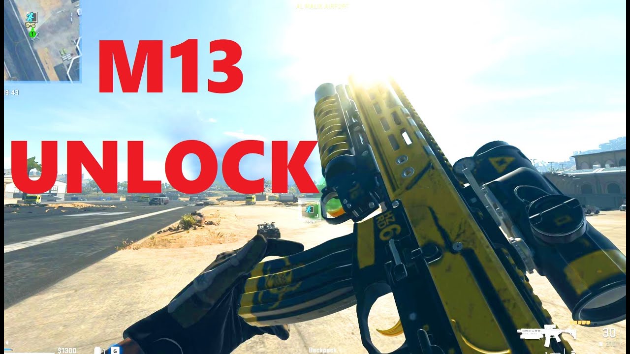 UNLOCK M13B in MW2 *fast method* *easy Chemist* *Warzone DMZ M13* - YouTube