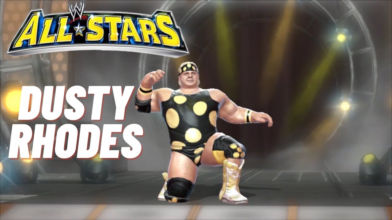 WWE All Stars - Dusty Rhodes (Entrance, Signature, Finisher ...