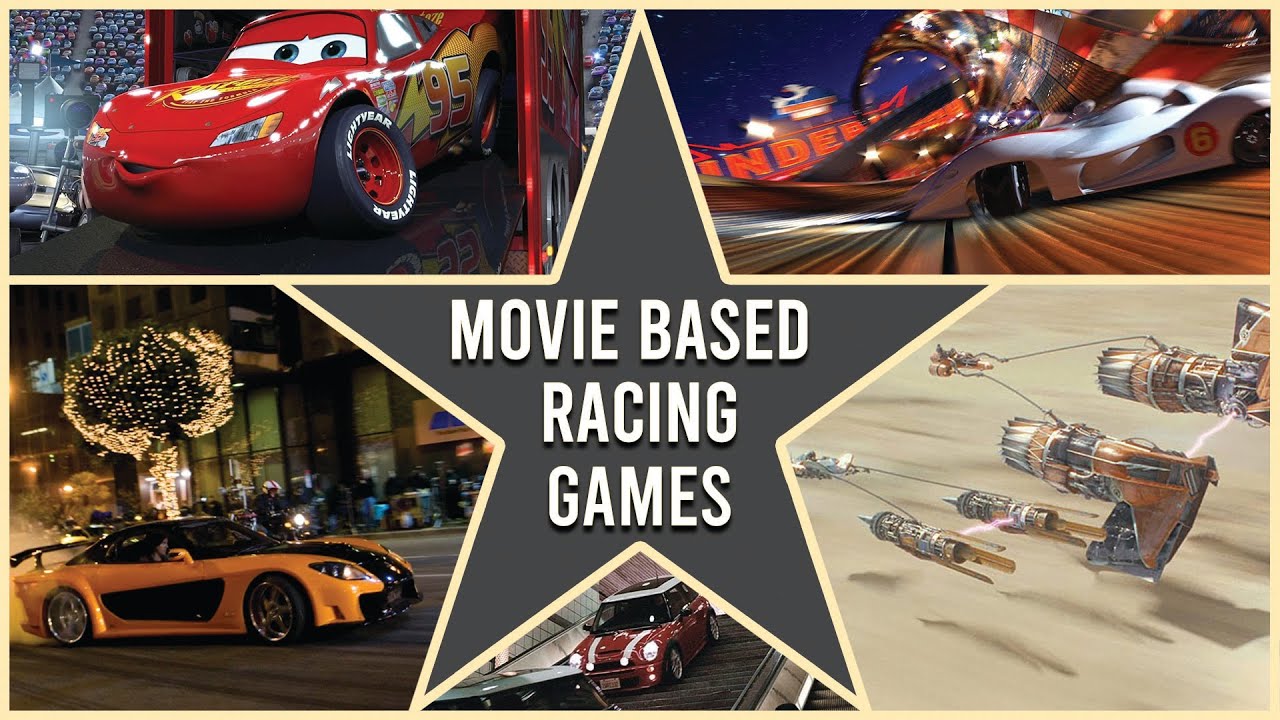 Racing Games Based on Movies @JEF1 - YouTube