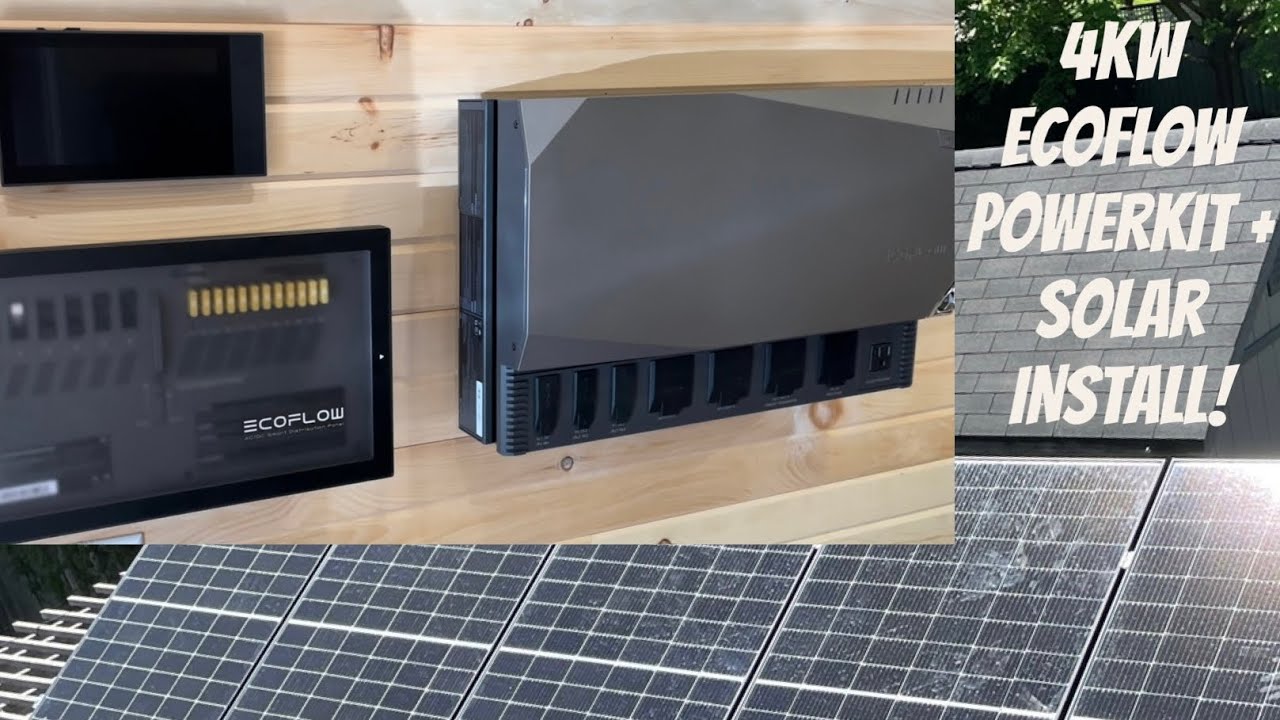 EcoFlow 4kW Powerkit + Solar PV Installation - Simplest DIY Off-Grid ...