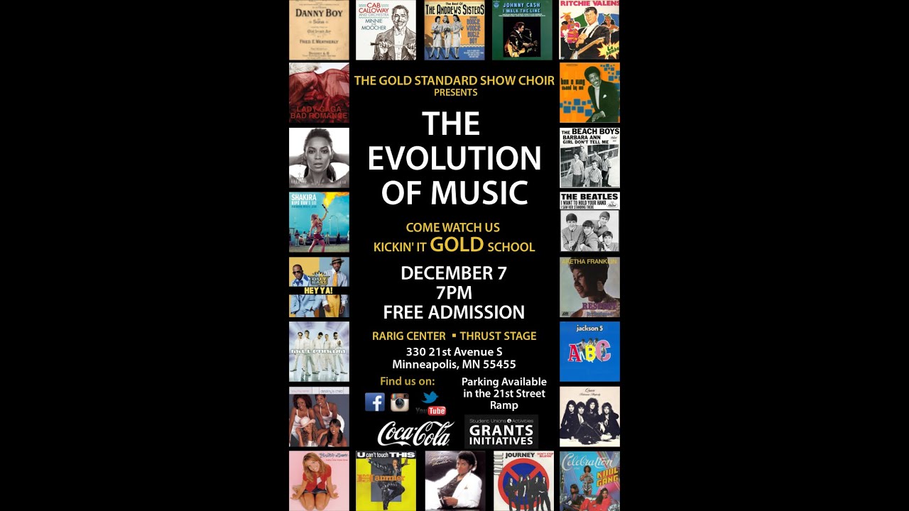 The Evolution of Music: Fall 2014 Showcase (Act I) - YouTube