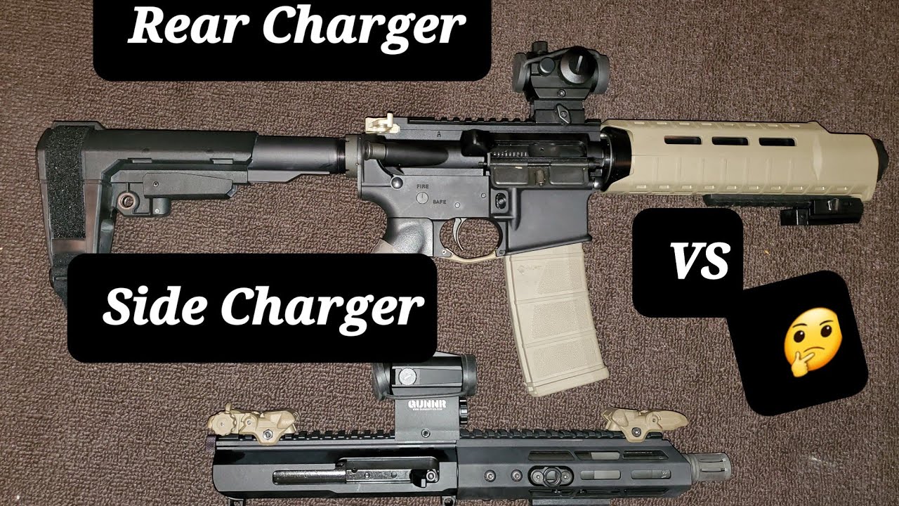 Side Charger vs Rear Charger AR15? - YouTube