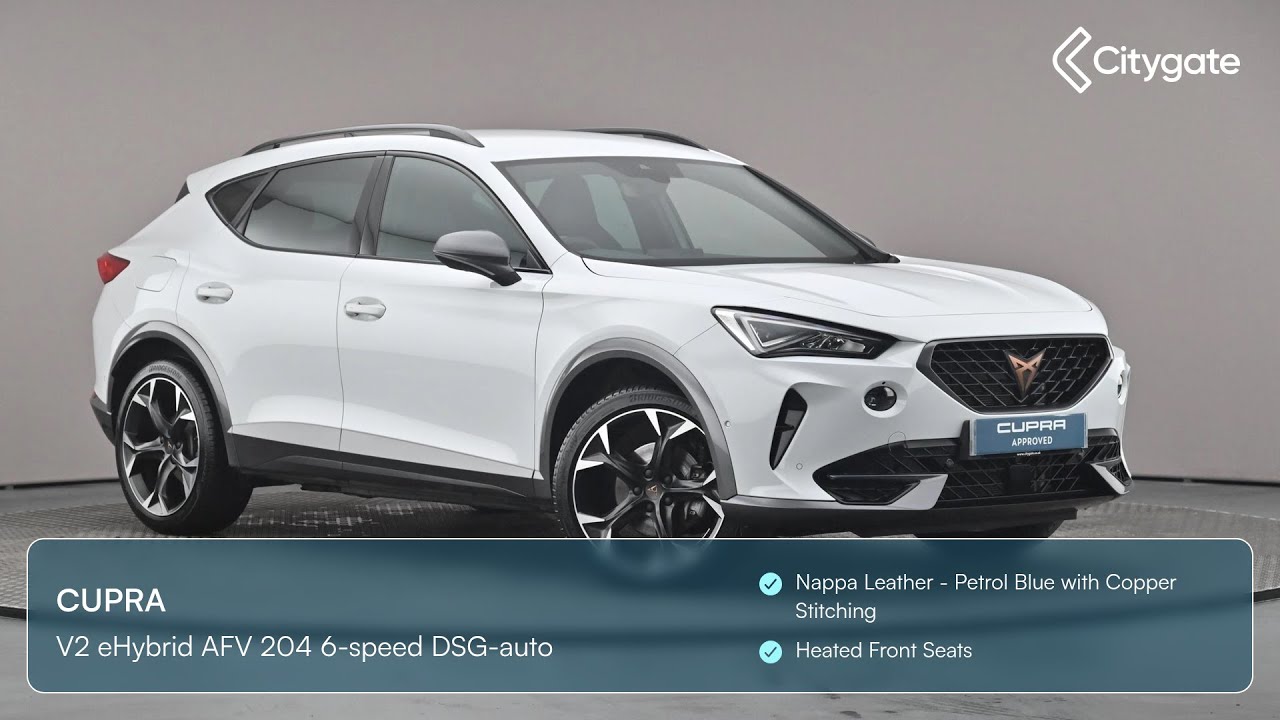 CUPRA Formentor - V2 eHybrid AFV 204 6-speed DSG-auto - Citygate SEAT ...