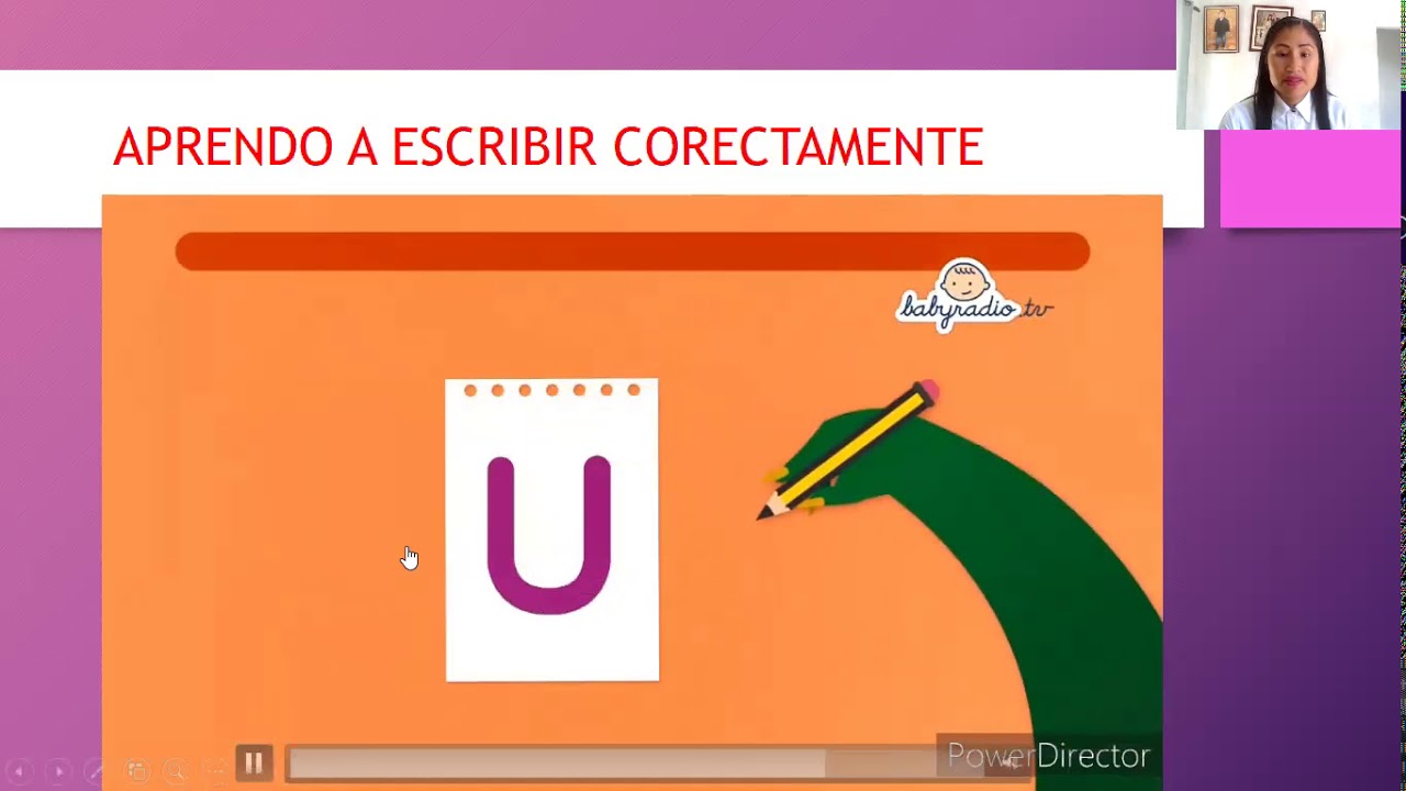 LA VOCAL U, mayúscula y minúscula - YouTube