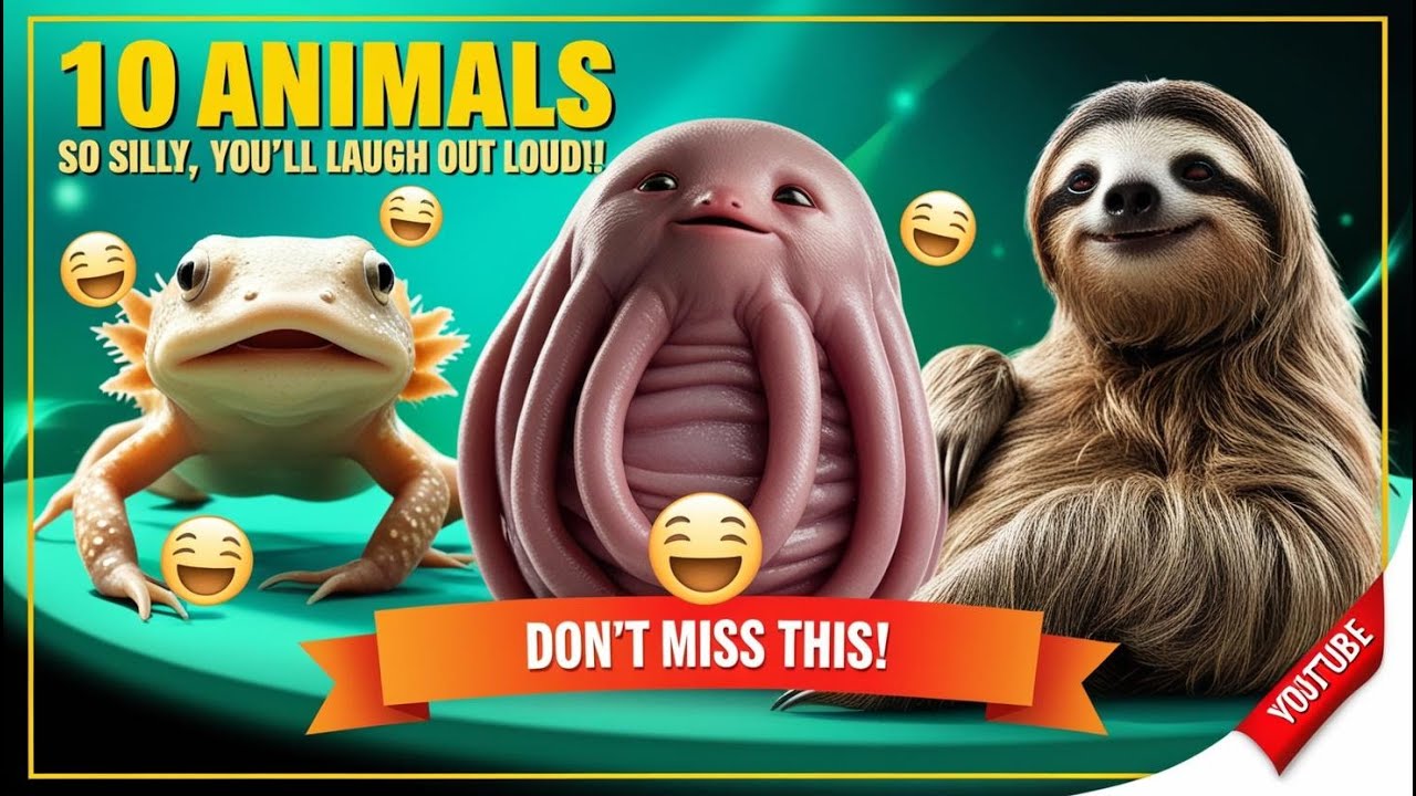 Top 10 Animals with the Funniest Behavior Ever - YouTube