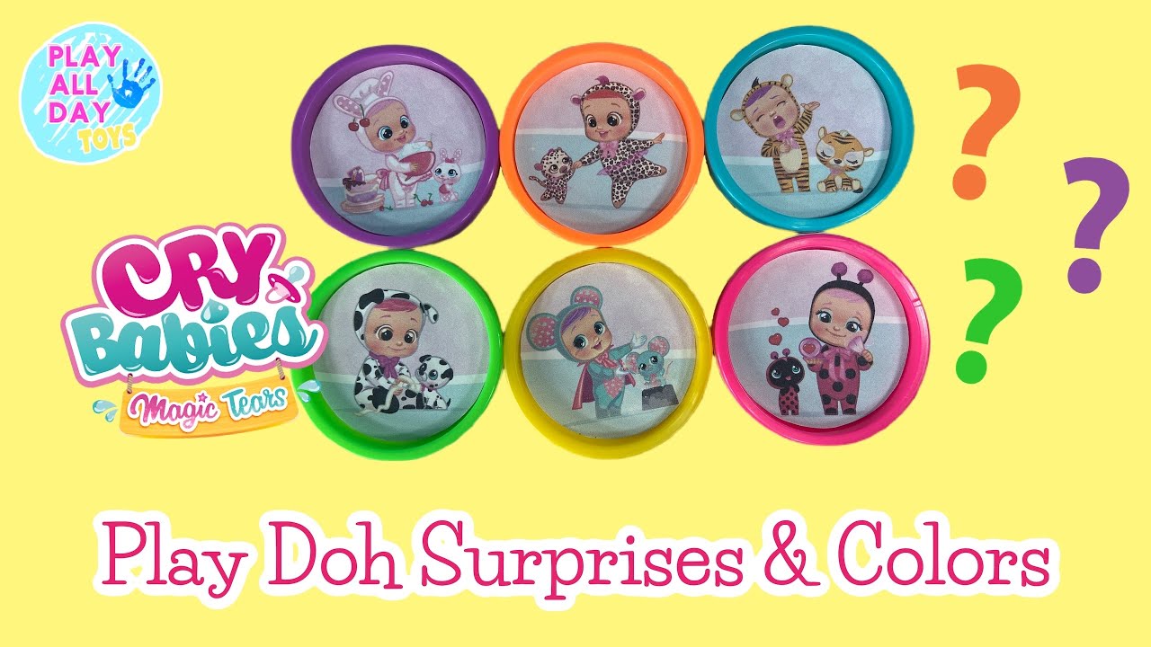 Cry Babies Magic Tears Play Doh Surprises and Colors - YouTube