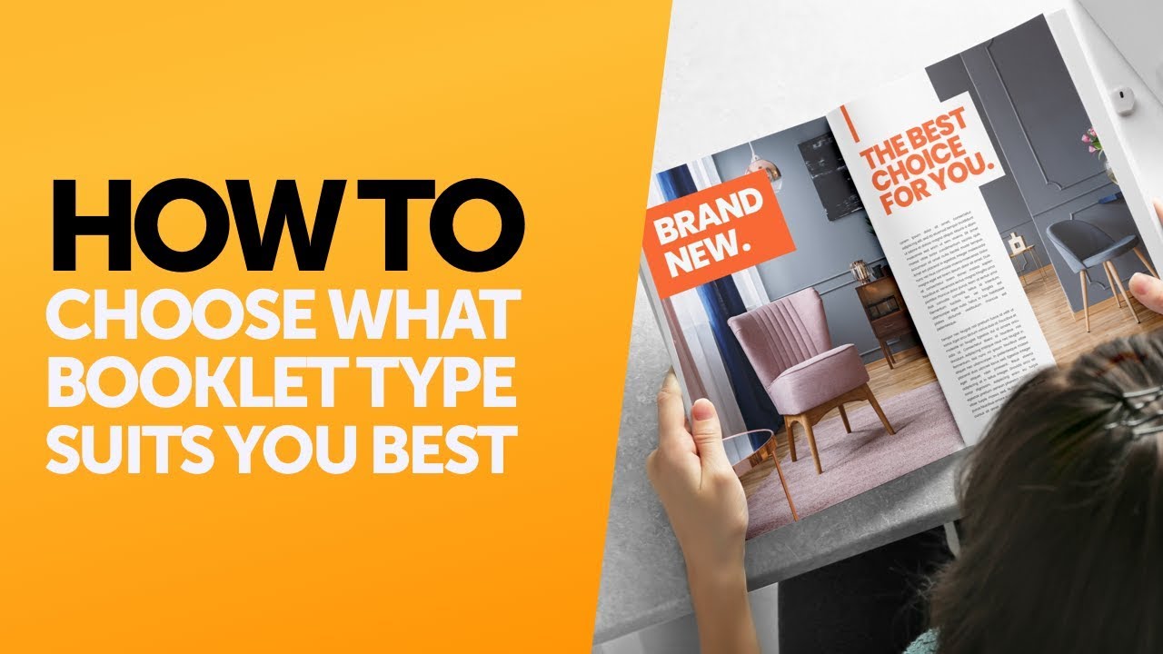 How to choose what booklet type suits you best - YouTube