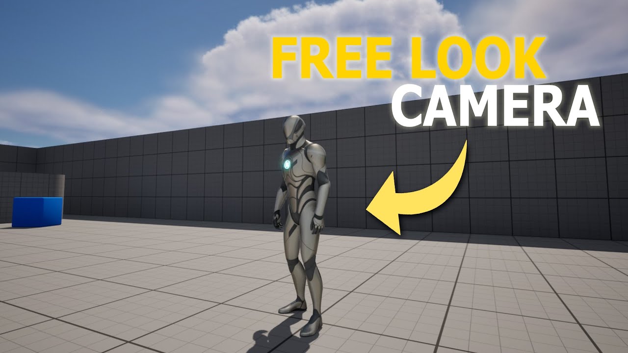 How to create FREE-LOOK camera in Unreal Engine 5 - YouTube