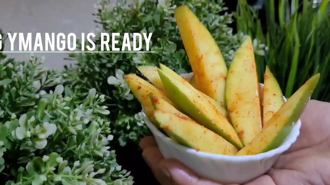Tangy mango#simple mango chat#how to make tangy mango chat#mango# - YouTube