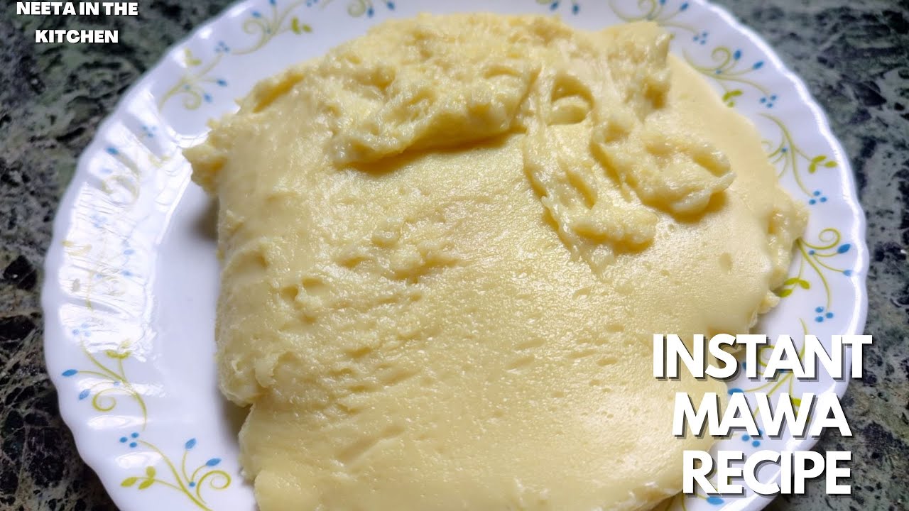 Instant Mawa Recipe | Easy Festive Recipe | Neeta in the Kitchen - YouTube