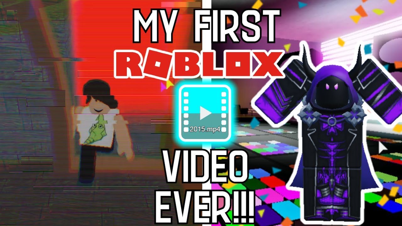 My first ROBLOX video from 10 YEARS AGO!!! - YouTube