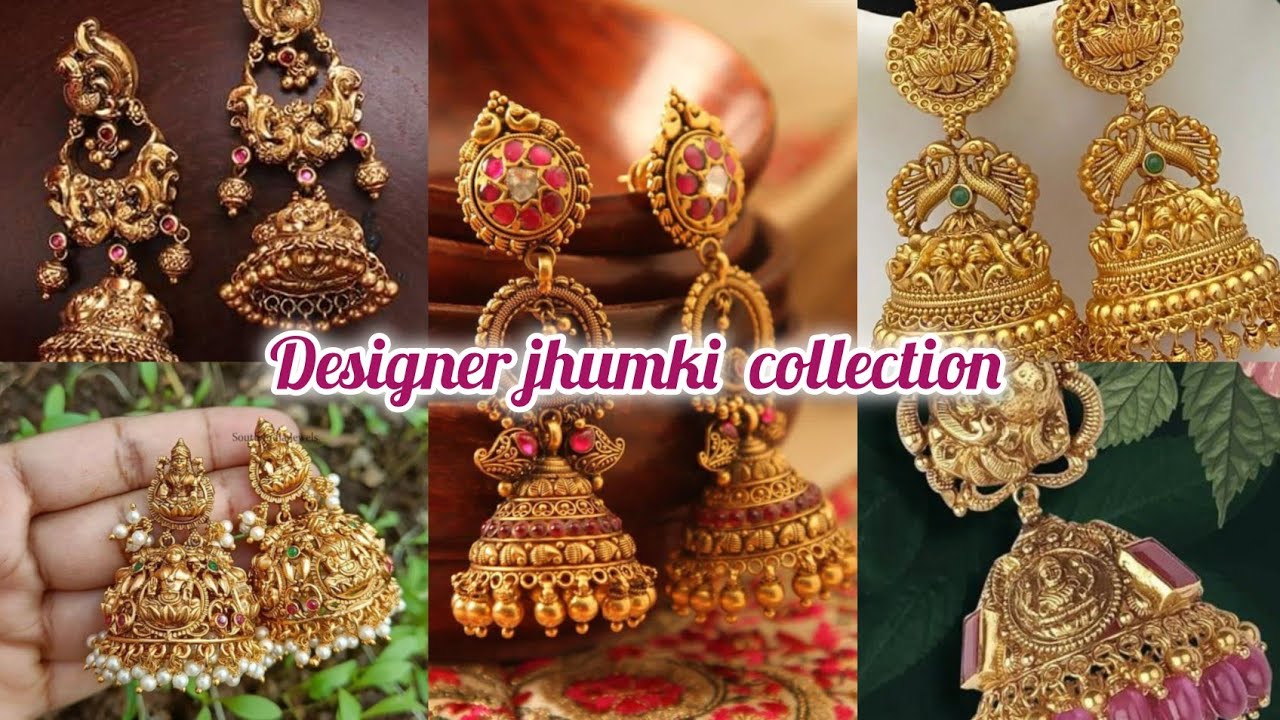 Nakshi design jhunka collection |antique jhumki design |New model ...