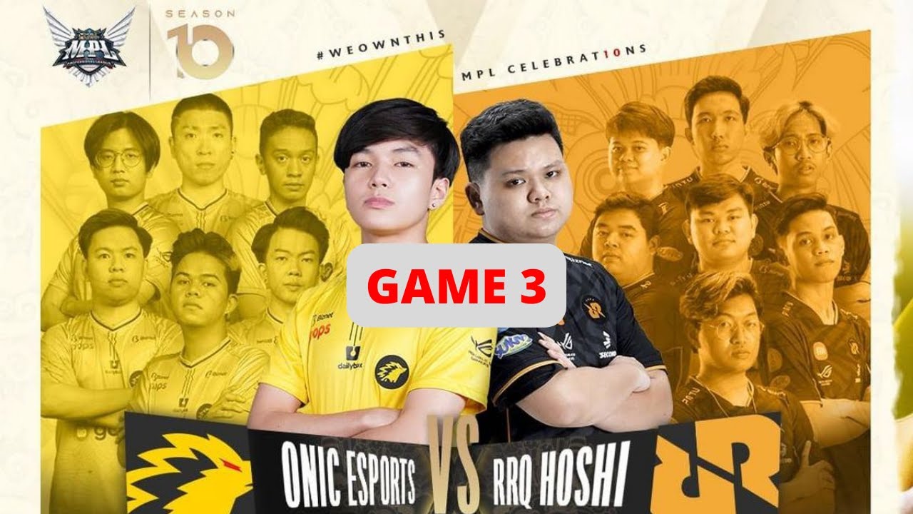 Game 3 RRQ vs Onic Grand Final MPL ID S10 - YouTube