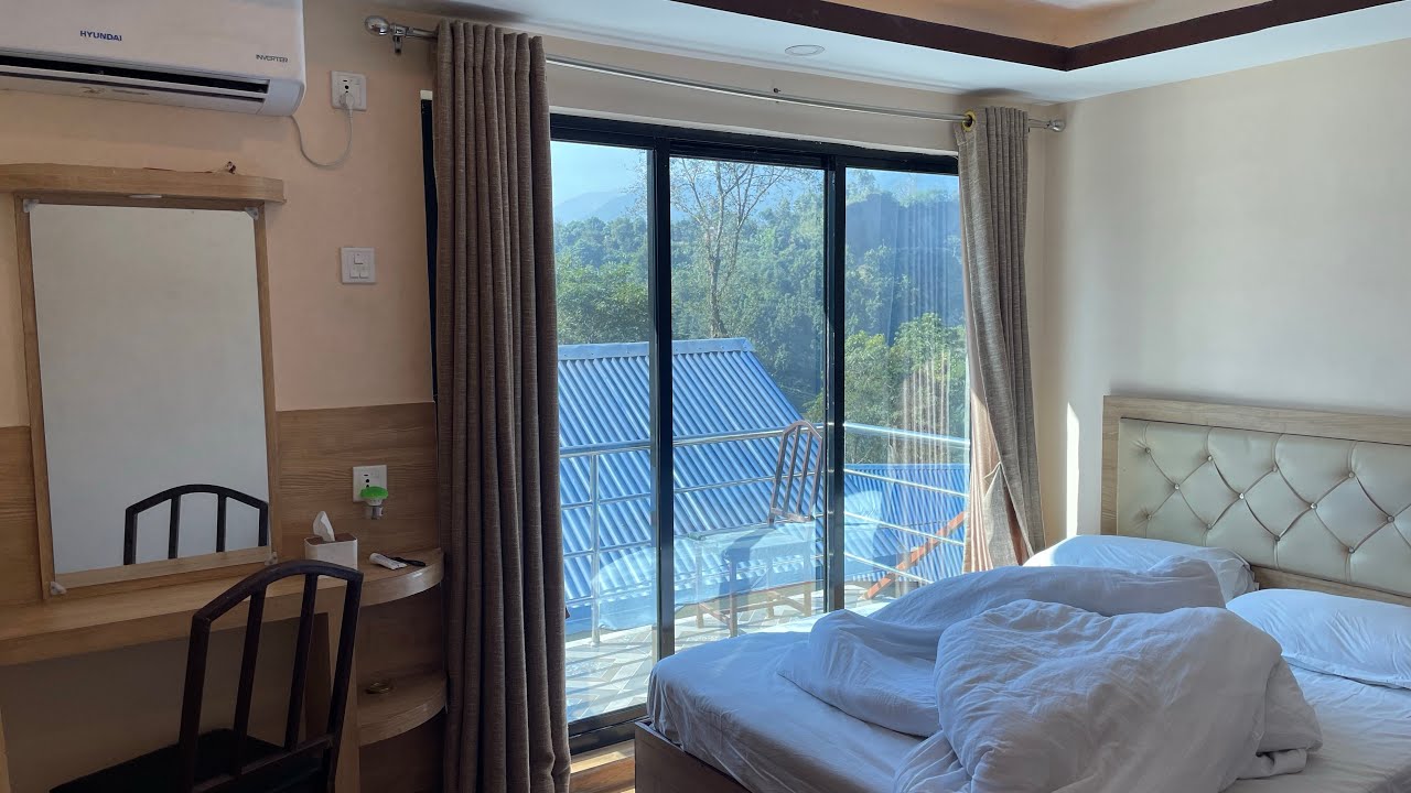 Malekhu l Hill Top Resort l On the way to Kathmandu l Room tour # ...