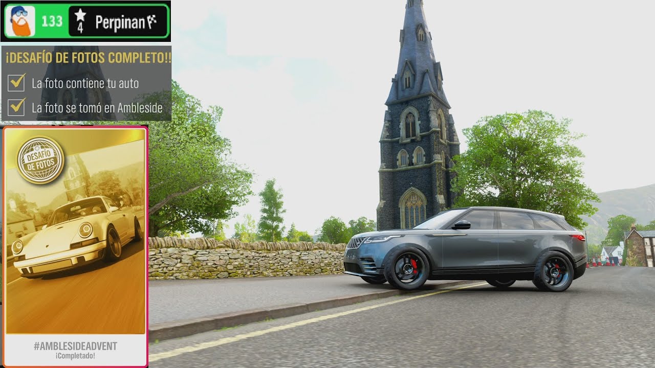 FH4 | Toma una Foto en Ambleside - YouTube