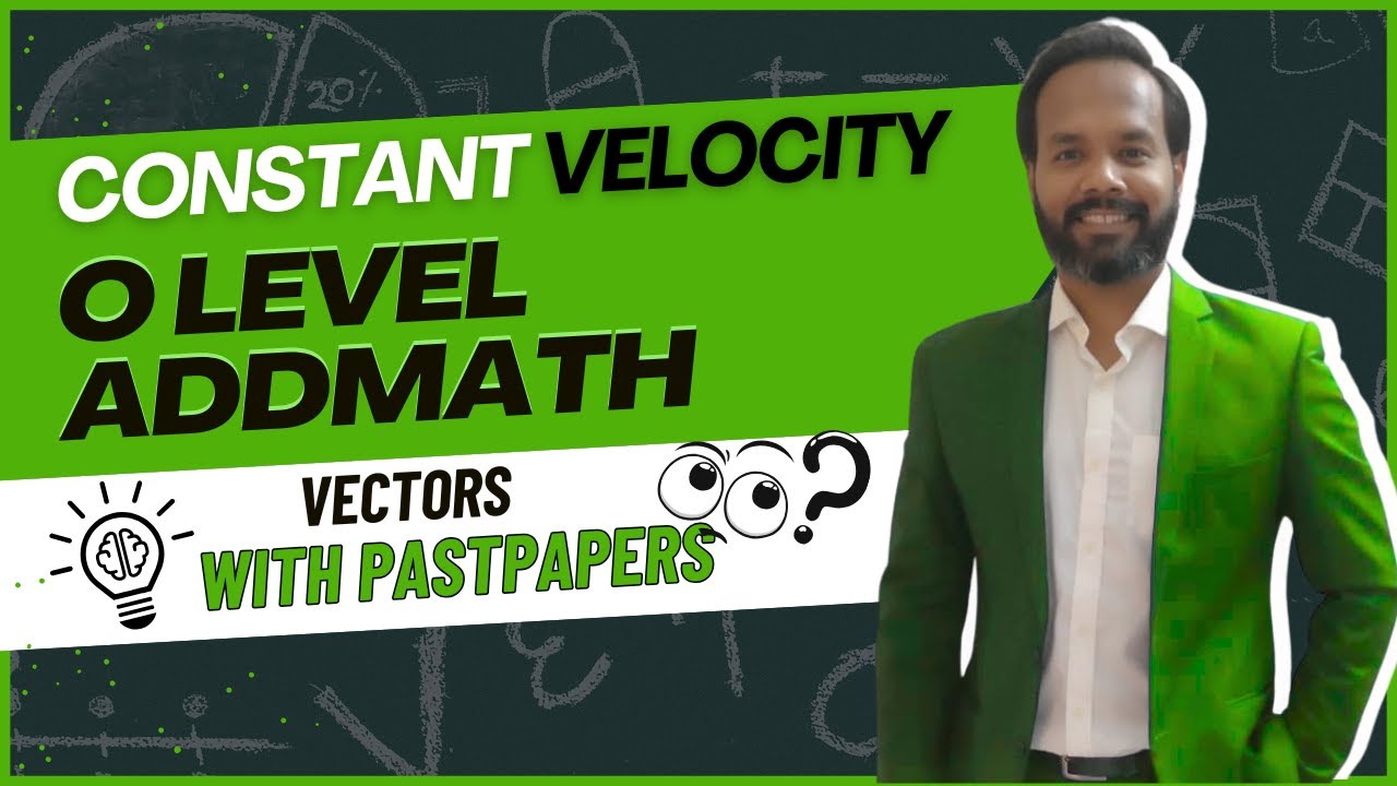 4037 Constant Velocity Problems Vectors - YouTube