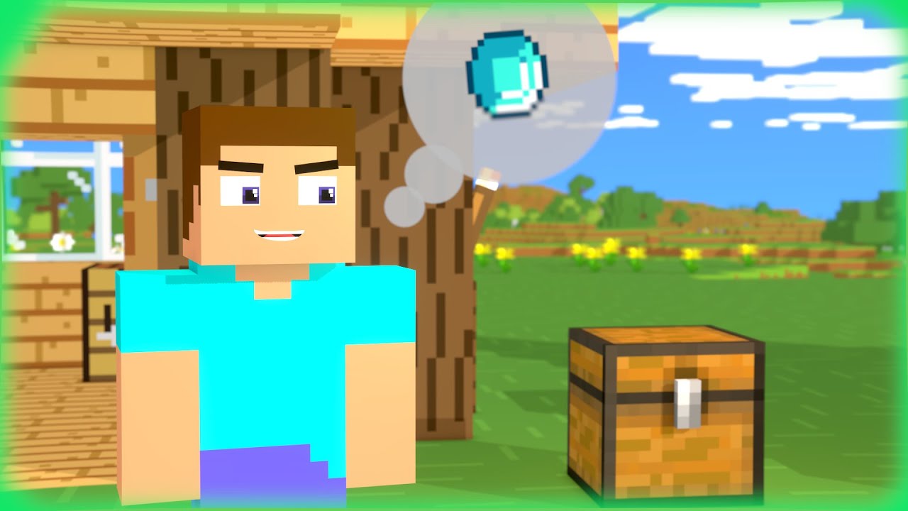 Mojang Style Minecraft Animation : The Diamond - YouTube