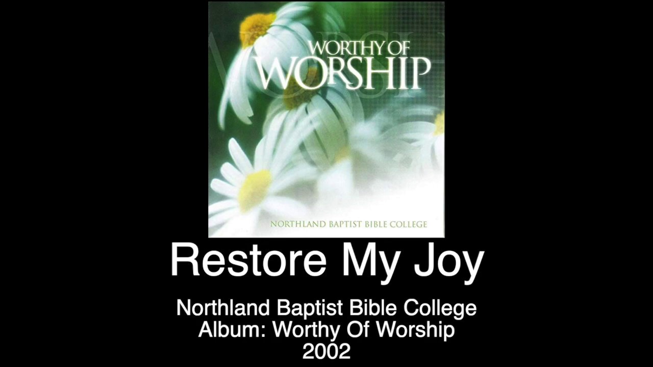 Restore My Joy - YouTube