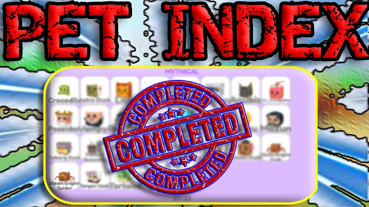 BEST WAY TO COMPLETE THE PET INDEX!! Roblox Slashing Simulator - YouTube