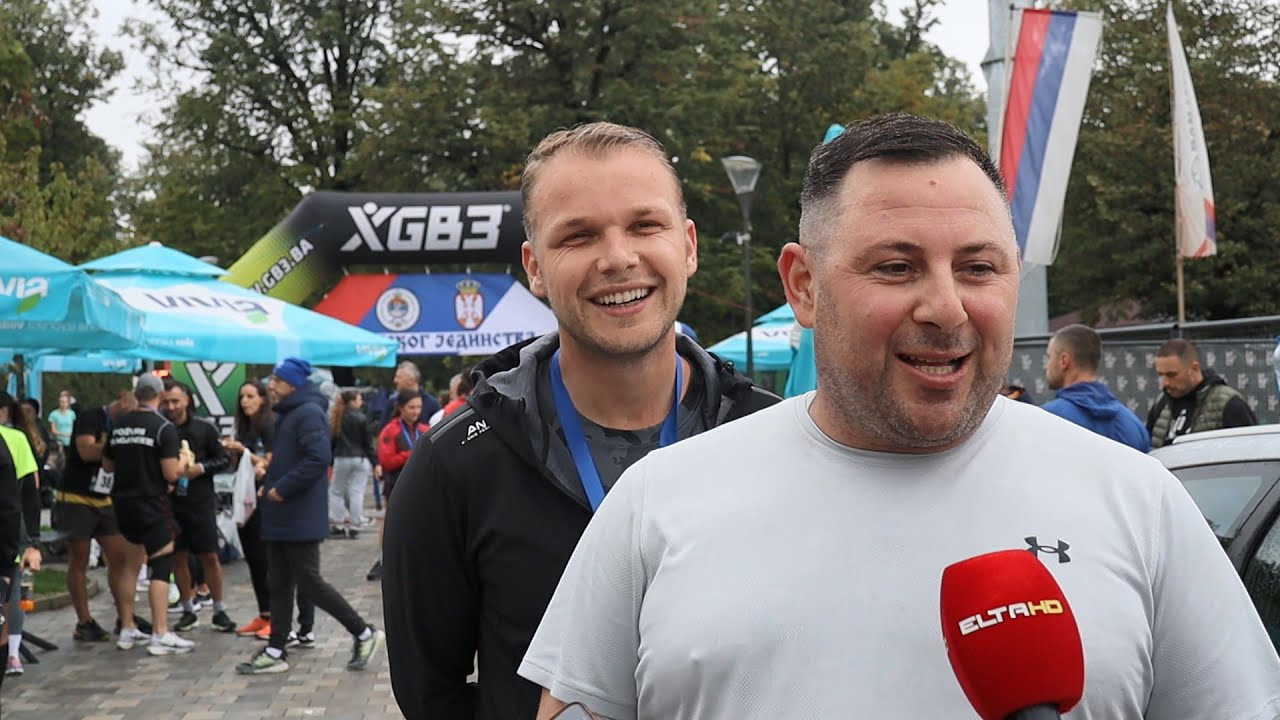 Trka srpskog jedinstva - izjave Duško Tadić i Draško Stanivuković - YouTube