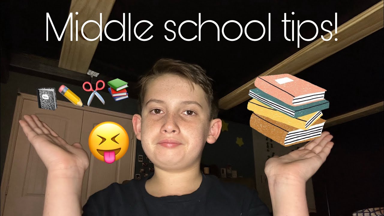 Tips for Middle Schoolers + How to survive Middle School! - YouTube