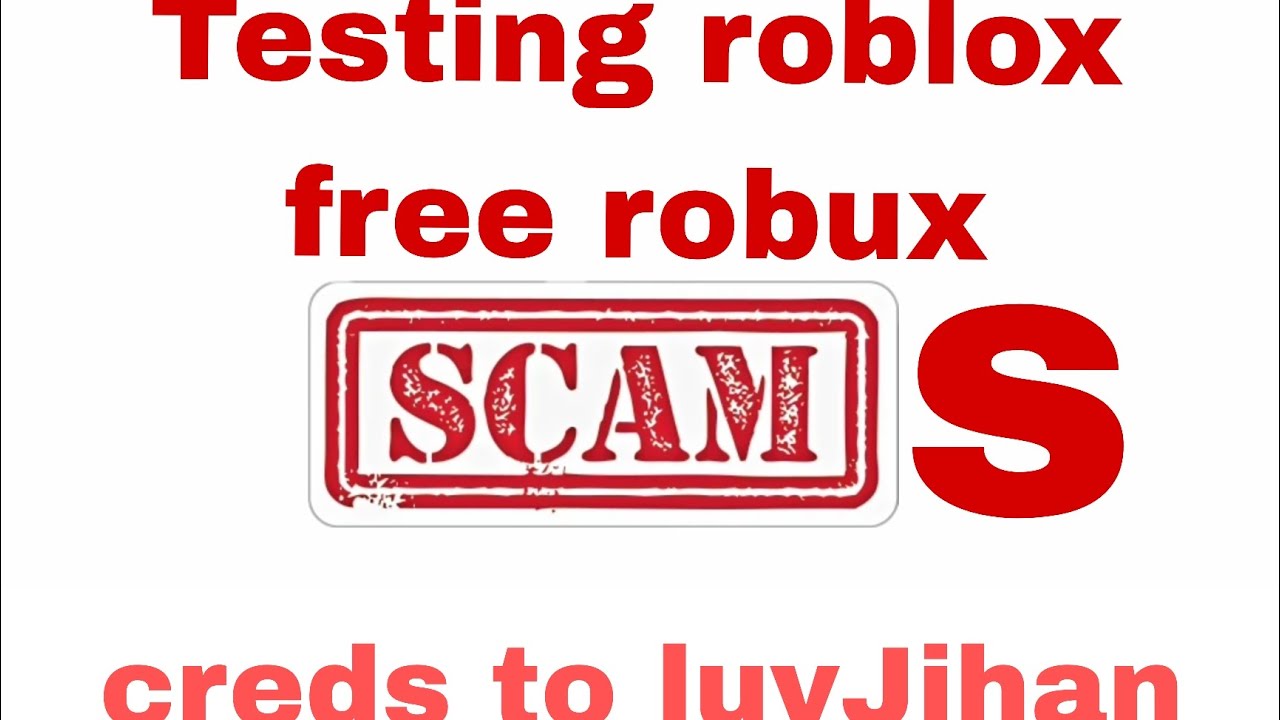 TRYING OUT FREE ROBUX SCAMS - YouTube