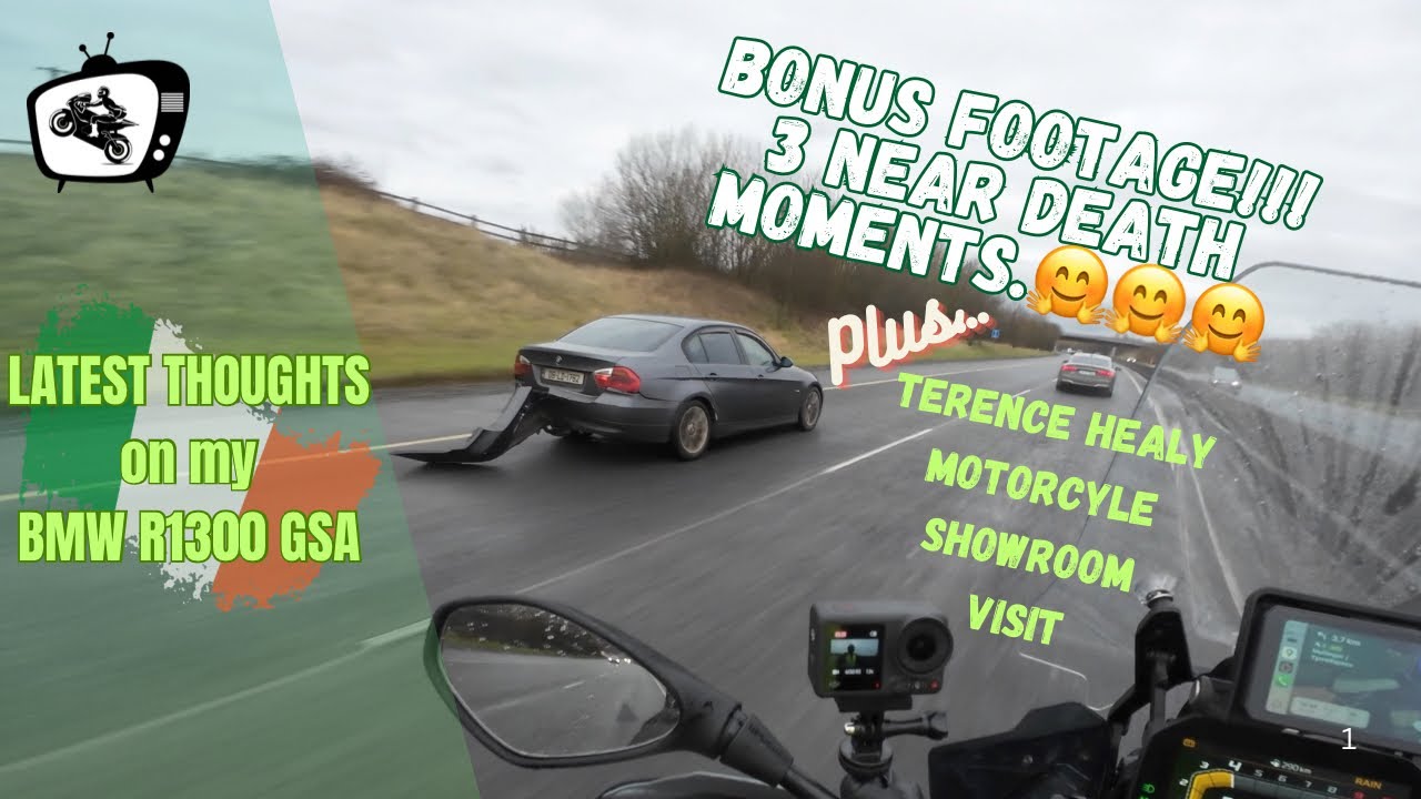 A DEATH defying spin and catch-up on my R1300 GSA to Terence Healy ...
