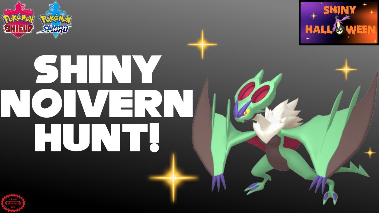 Shiny Noivern *CAUGHT*! *Shiny Halloween* [Pokemon: Sword/Shield] - YouTube