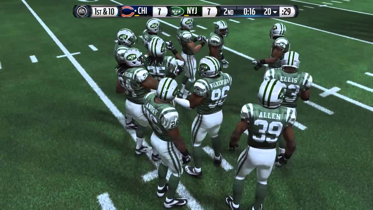 Madden NFL 15 GameDay | Week 3 - Chicago Bears vs New York Jets (9/22 ...
