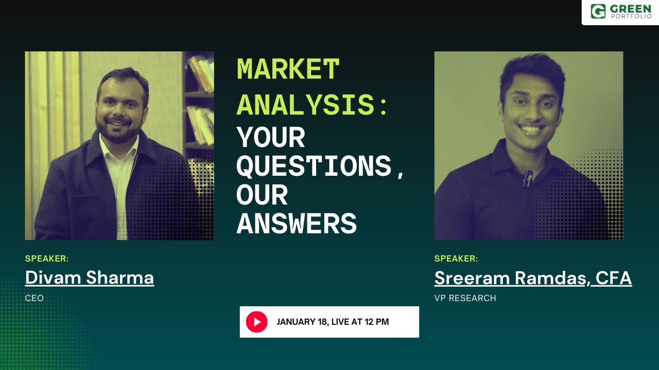 Markets 2025: Your Questions, Our Answers I Green Portfolio I Divam ...