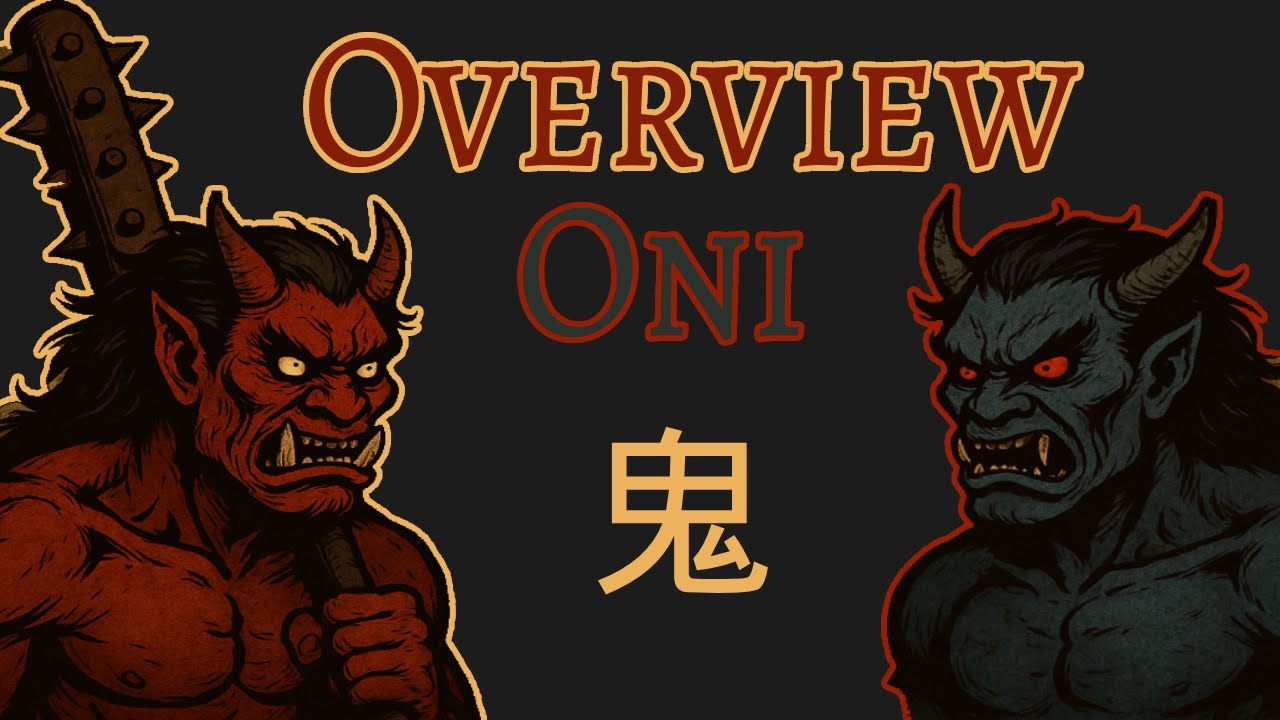 What Are Oni? Japan’s Demonic Legends Explained - YouTube