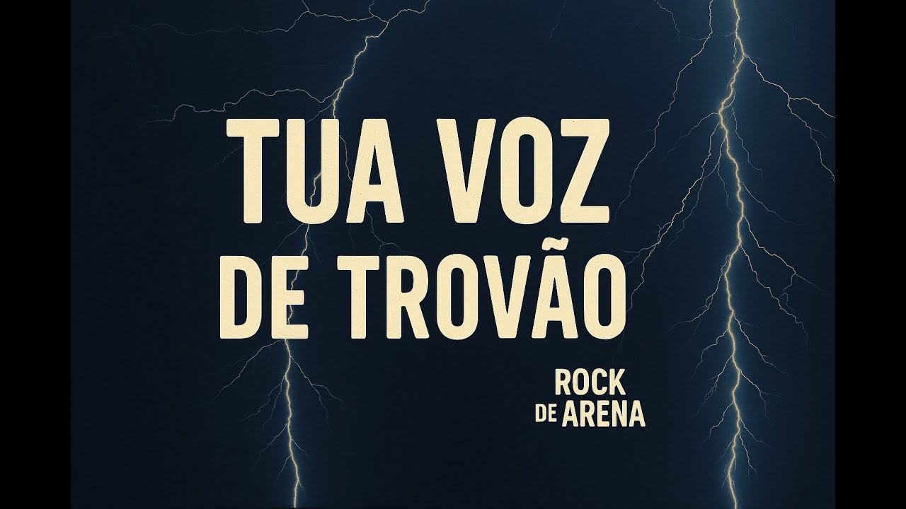 Tua Voz de Trovão – O Som Que Rasga o Céu | LUCA MACAN ️ Rock Gospel de ...