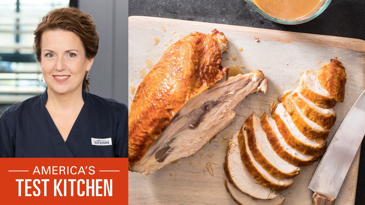 Easiest-Ever Roast Whole Turkey Breast with Gravy - YouTube