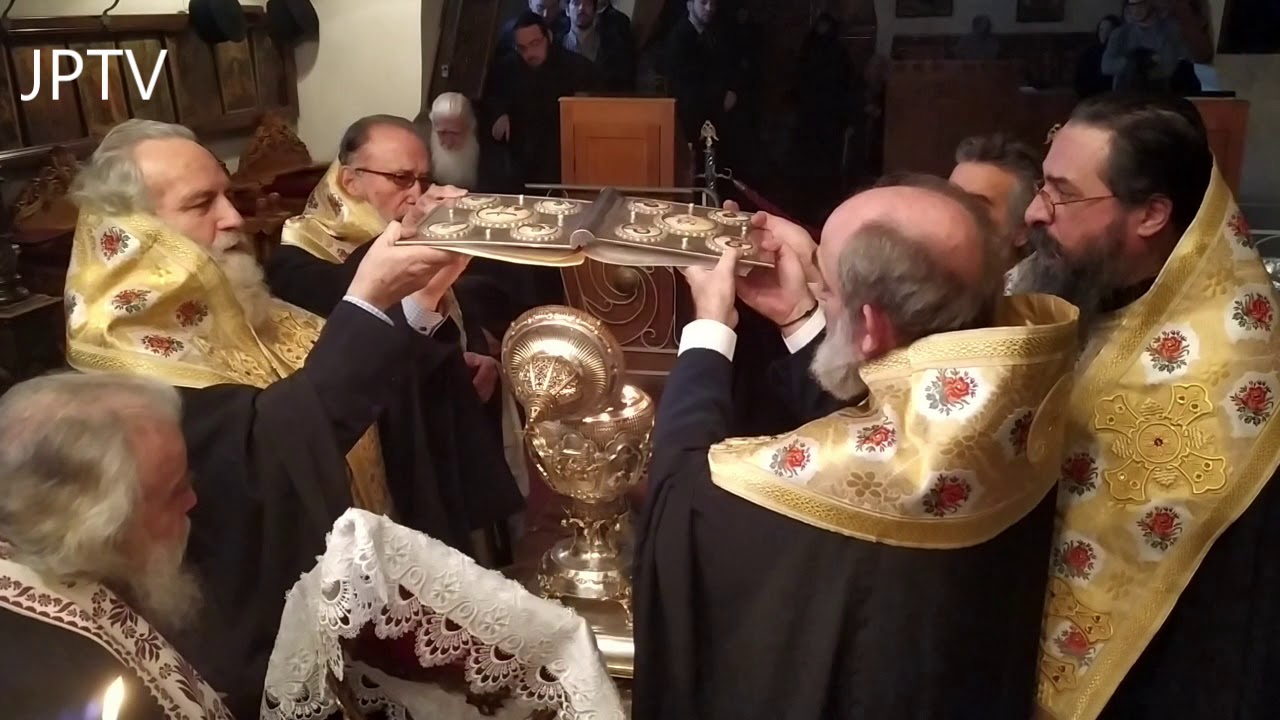 ΤΟ ΜΥΣΤΗΡΙΟΝ ΤΟΥ ΑΓΙΟΥ ΕΥΧΕΛΑΙΟΥ ΕΠΙ ΤΗ ΕΟΡΤΗ ΤΩΝ ΧΡΙΣΤΟΥΓΕΝΝΩΝ - YouTube